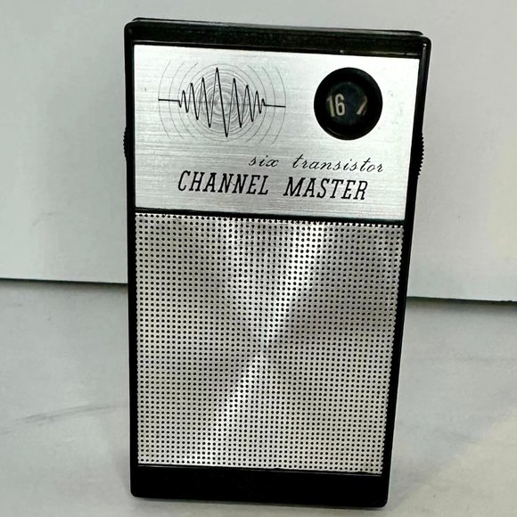 Portable Audio & Video | Rare Vintage Six Transistor Channel Master ...